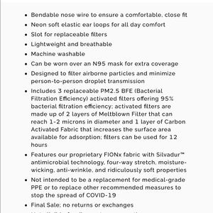 Figs | Accessories | Face Mask In Denim Color | Poshmark